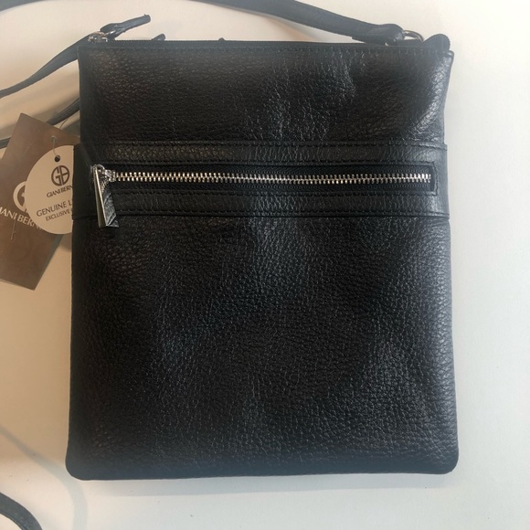 Giani Bernini | Bags | Giani Bernini Solid Black Softy Core Crossbody ...